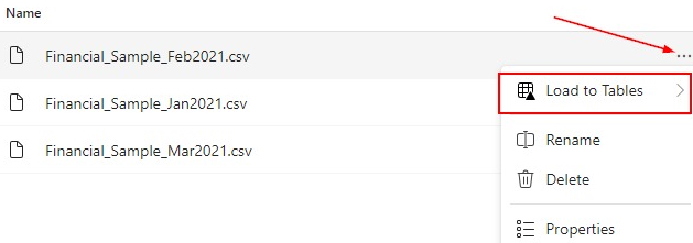Microsoft Fabric: Loading Data into Lakehouse Table